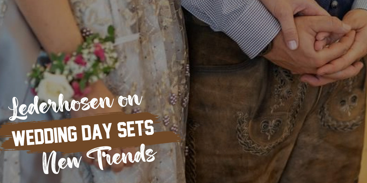 Lederhosen on Wedding Day Sets New Trends, Embracing German Heritage
